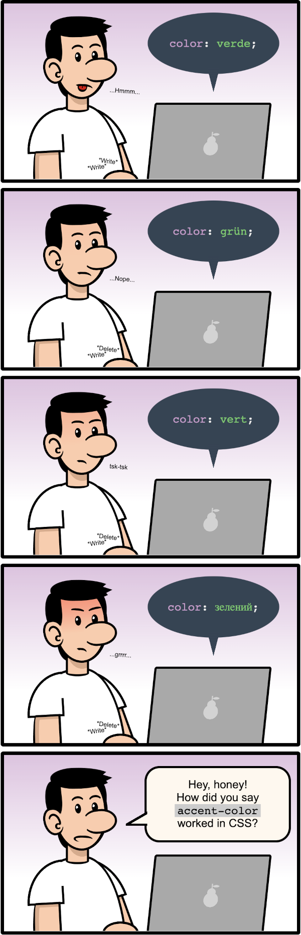 comiCSS #14: Accent Colors