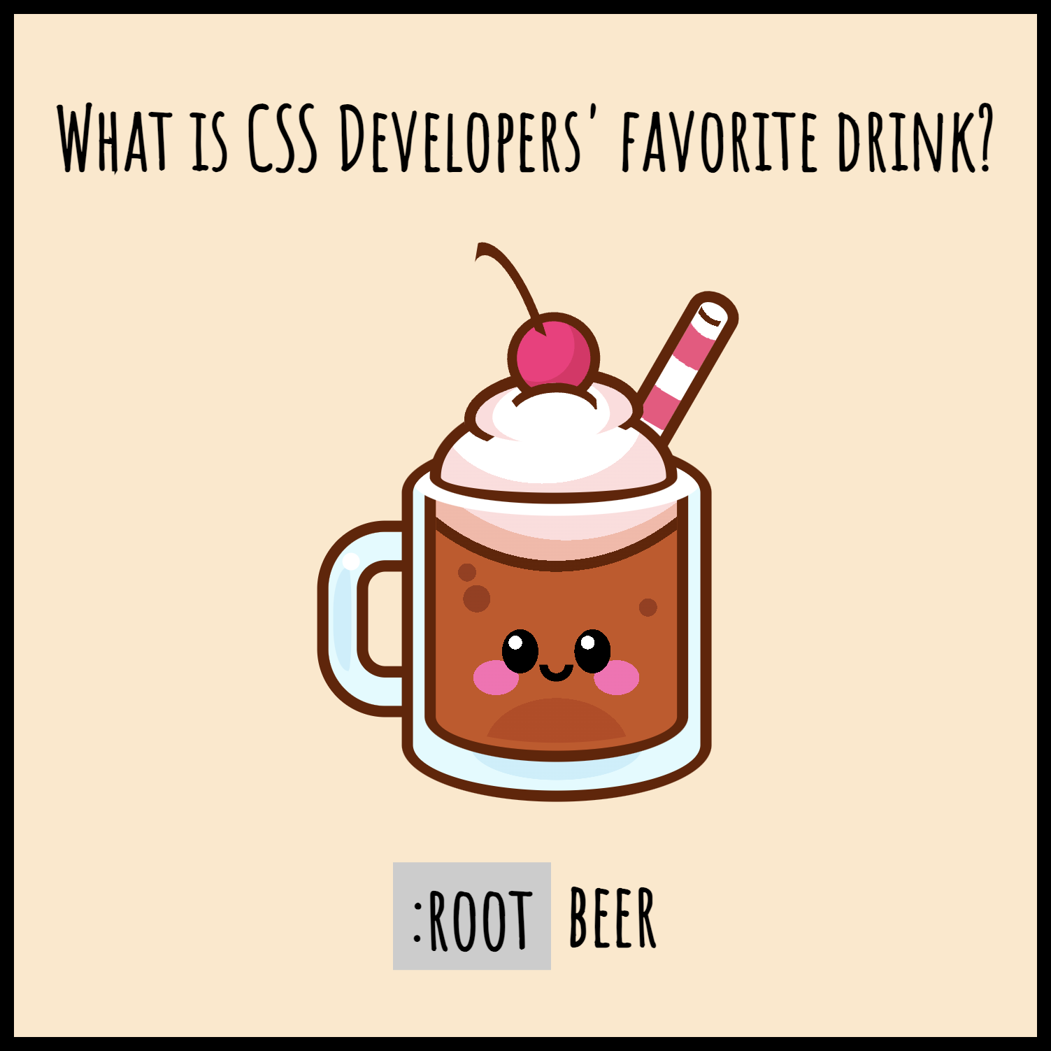 comiCSS #148: Favorite Drink