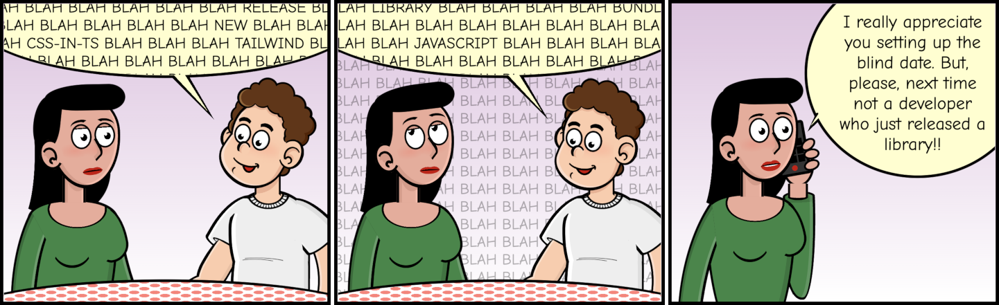 comiCSS #66: Blind Date